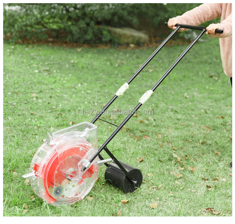 hand push corn peanut bean seeder planter machine seeding and ...